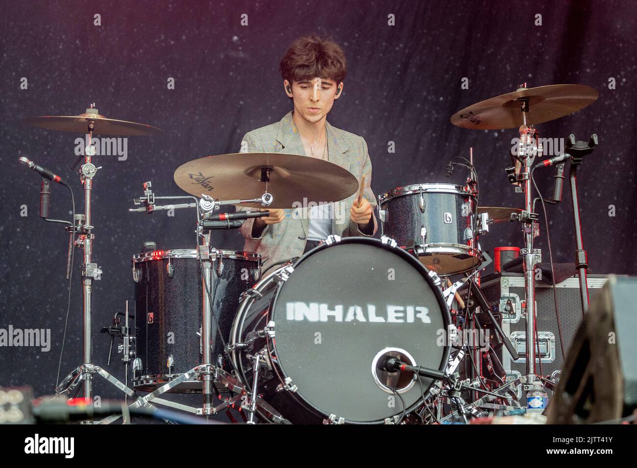 Saint-Cloud Frankreich 25. August 2022 Inhaler Bono Vox Sohn Sängerin ...