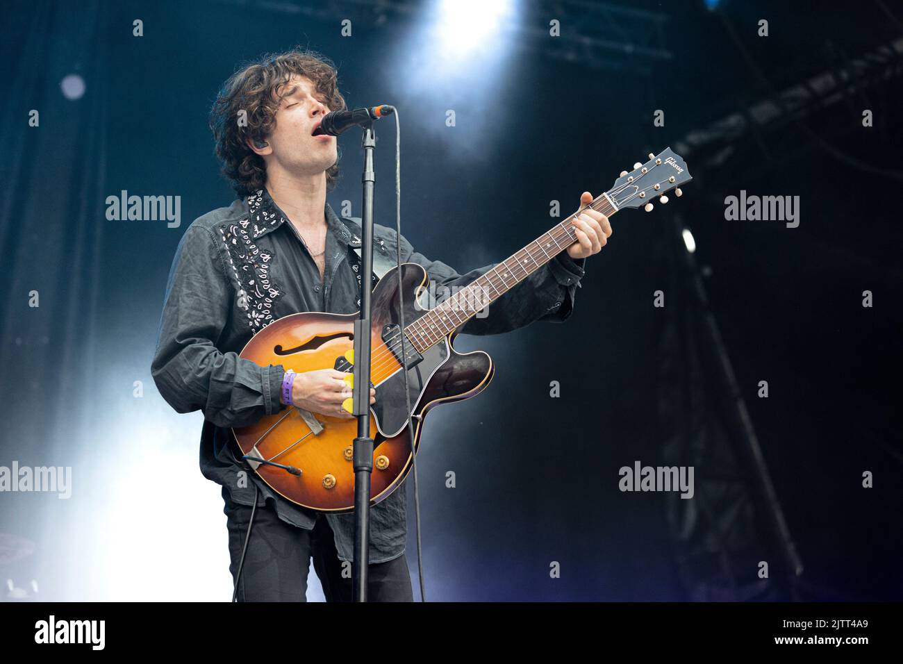 Saint-Cloud Frankreich 25. August 2022 Inhaler Bono Vox Sohn Sängerin ...