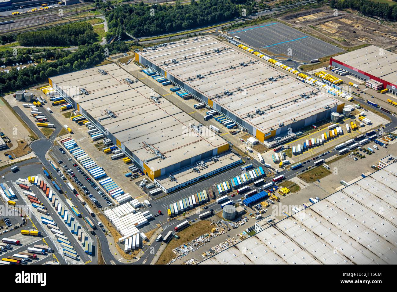 Luftaufnahme, Amazon DTM2 und DTM3, Industriepark Westfalenhütte ...
