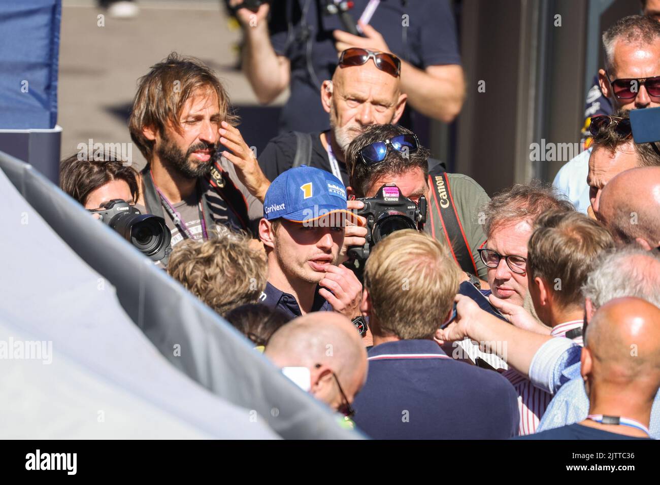 ZANDVOORT, NIEDERLANDE - 1. SEPTEMBER: Der Niederländer Max Verstappen ...