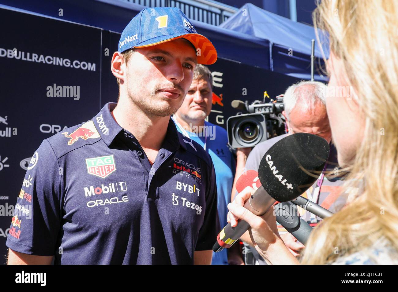 ZANDVOORT, NIEDERLANDE - 1. SEPTEMBER: Der Niederländer Max Verstappen ...