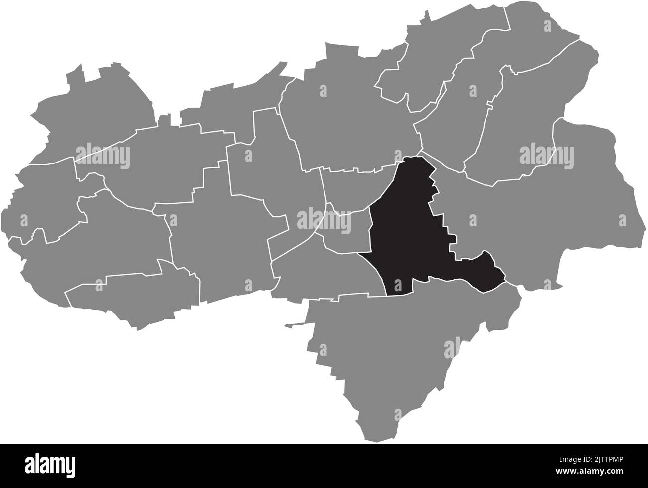 Lageplan des STADTTEILS OSTSTADT, GÖTTINGEN Stock-Vektorgrafik - Alamy