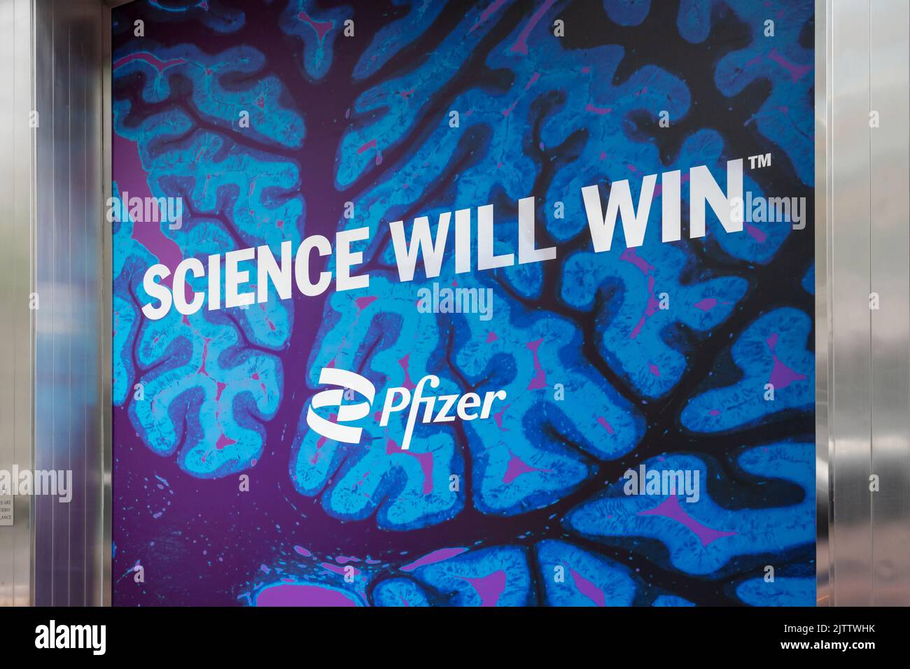 Pfizer neues logo -Fotos und -Bildmaterial in hoher Auflösung – Alamy