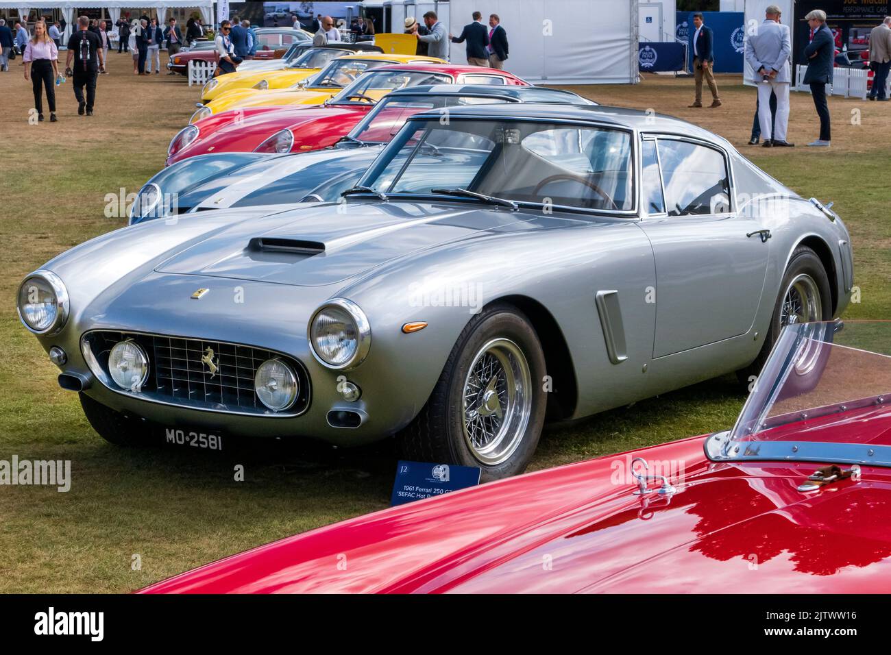 1961 Ferrari 250 GT SWB SEFAC Hot Rod auf dem Salon Prive Concours im ...