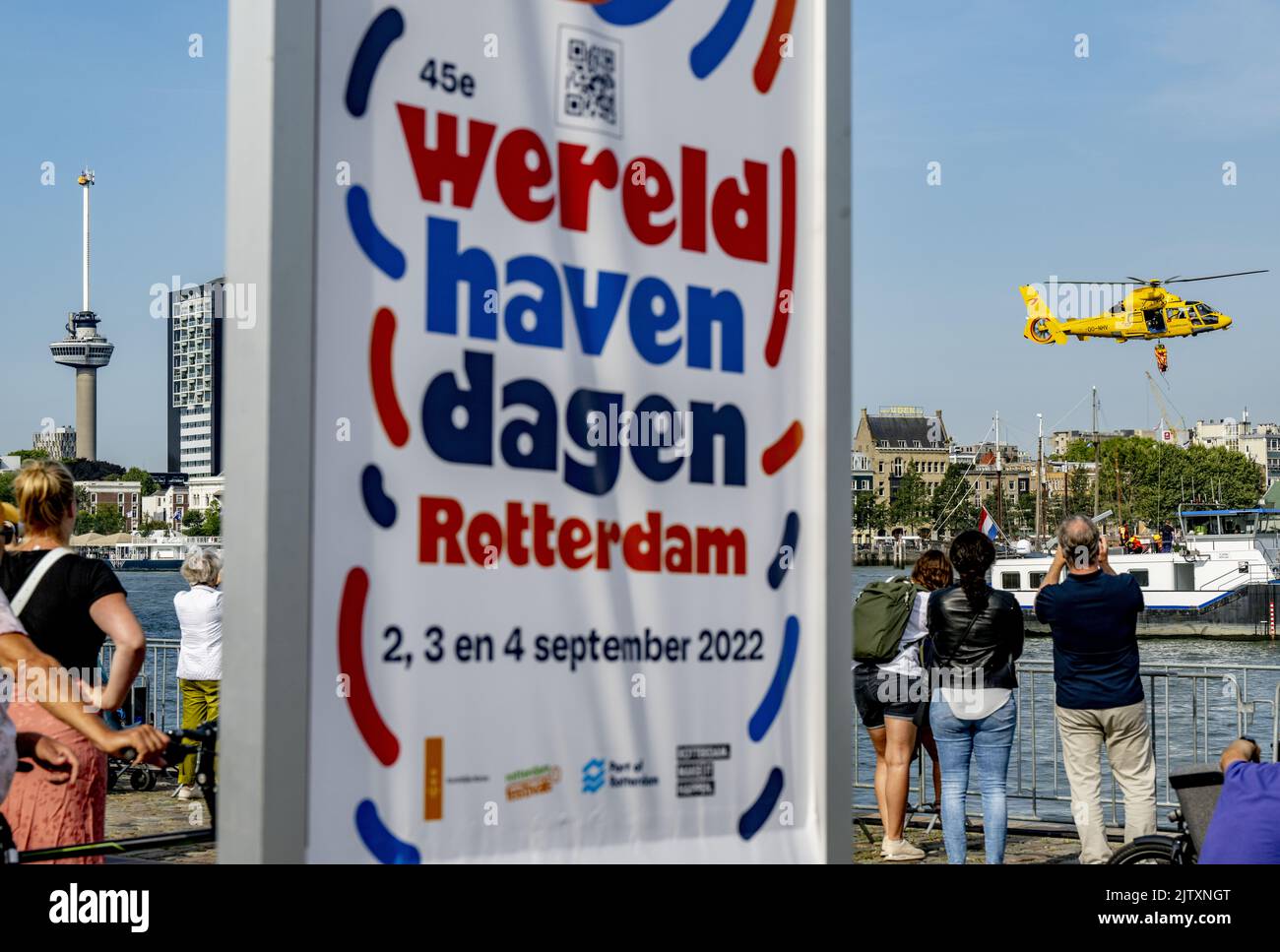 2022-09-02 11:07:54 ROTTERDAM - die Rettung Bridage Demonstration ...