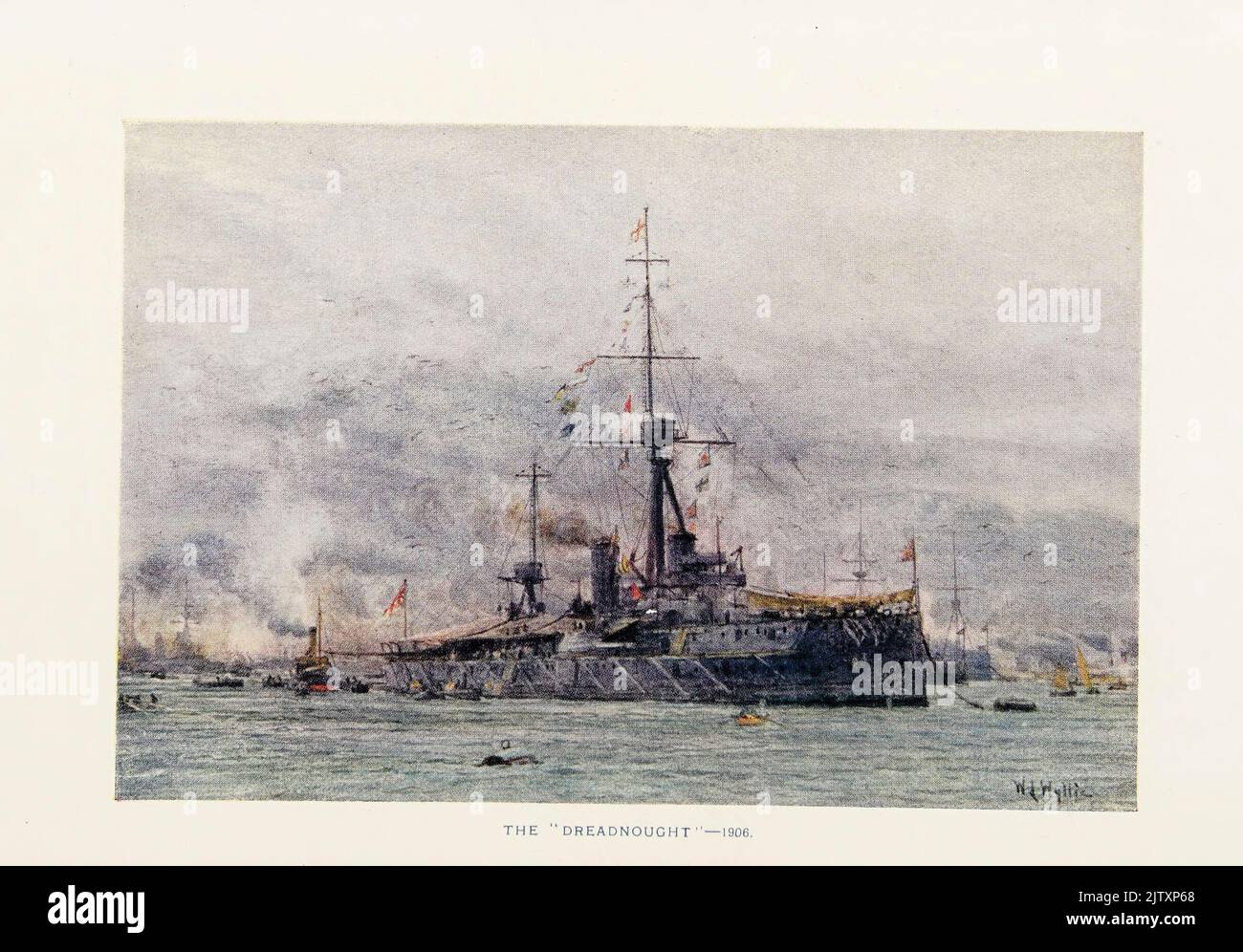 DREADNOUGHTS 1906 HMS Dreadnought war ein Schlachtschiff der Royal Navy ...
