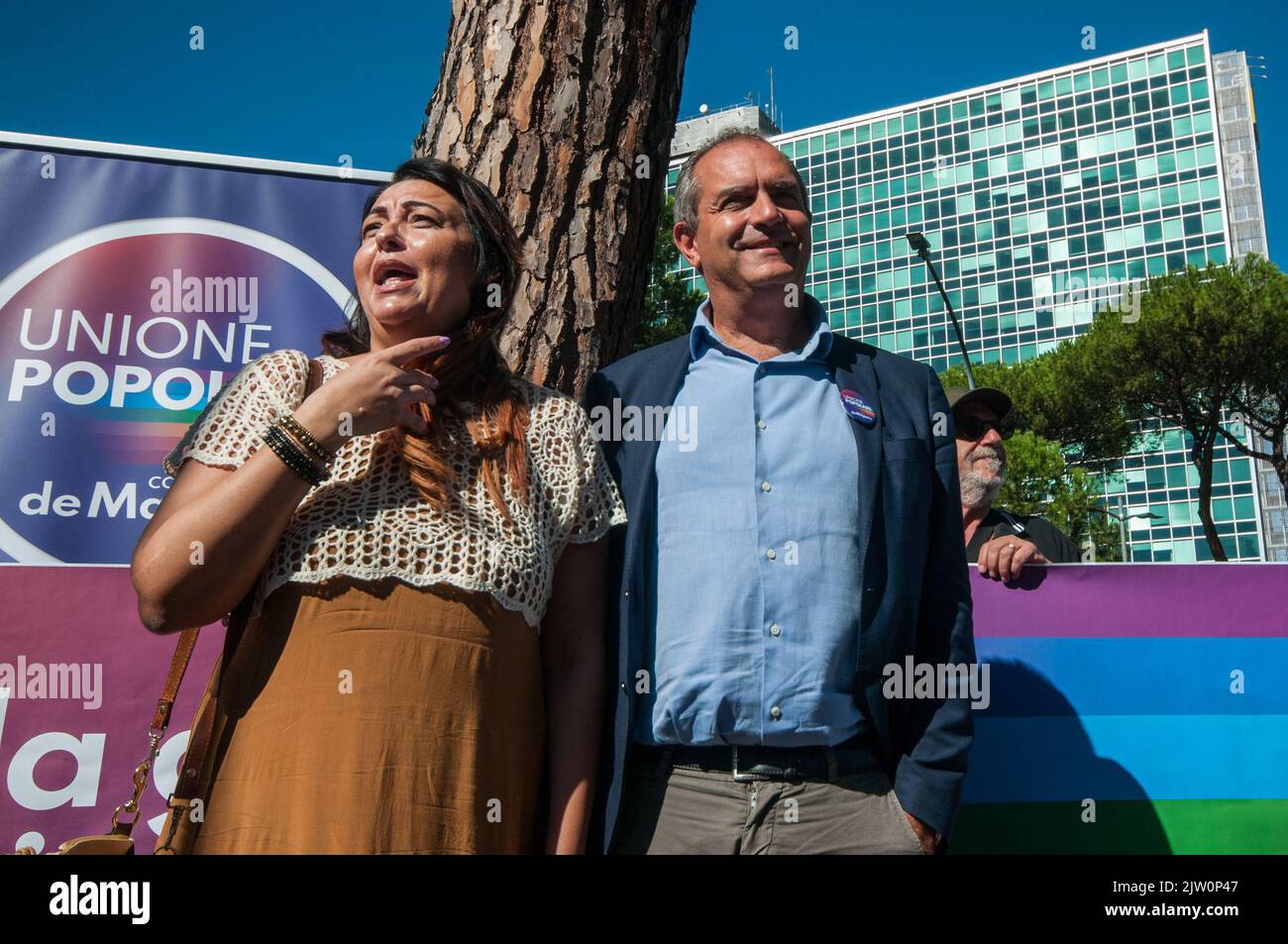 Rom, Italien. 02. September 2022. Luigi De Magistris startete den ...