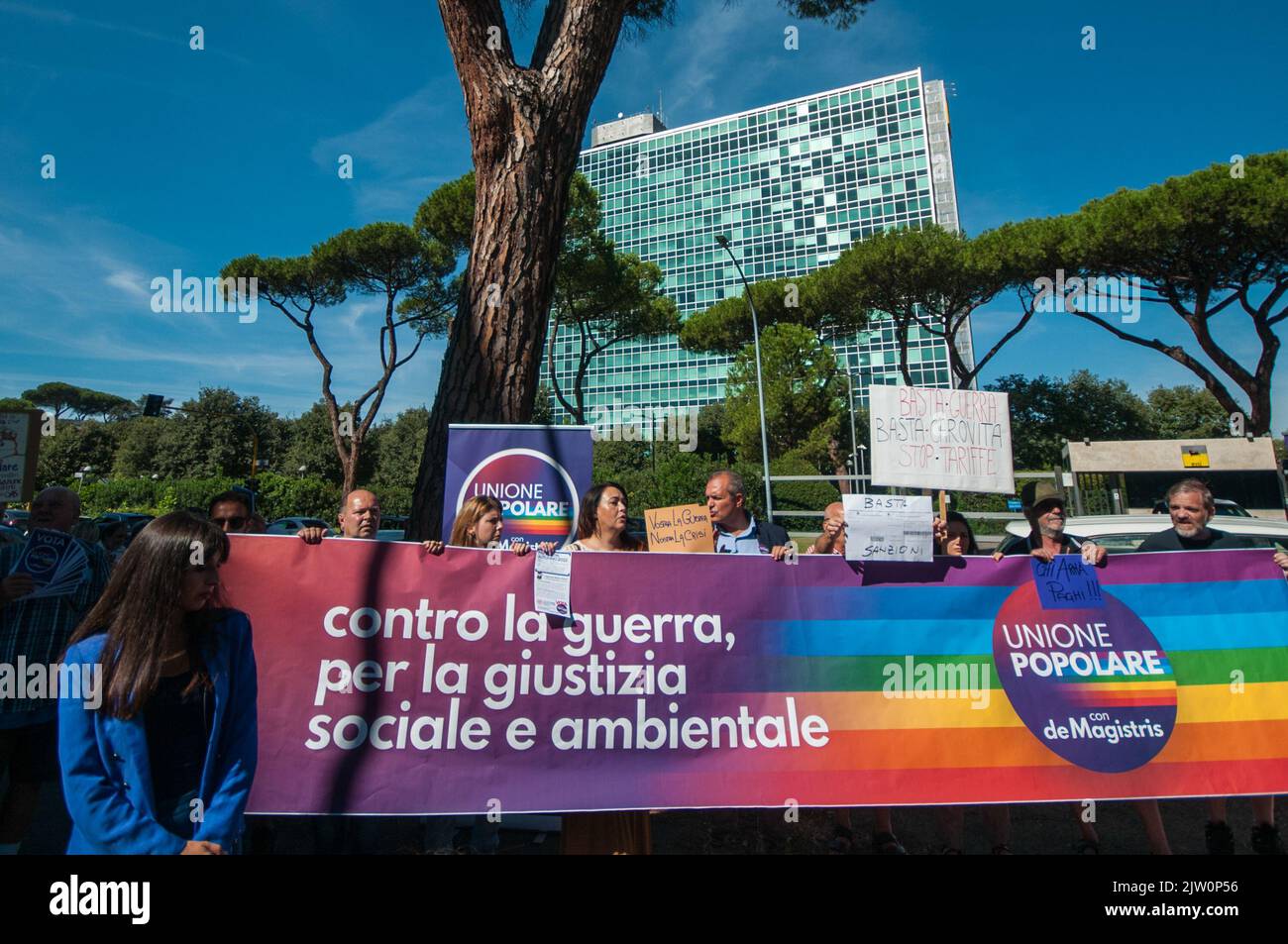 Rom, Italien. 02. September 2022. Luigi De Magistris startete den ...