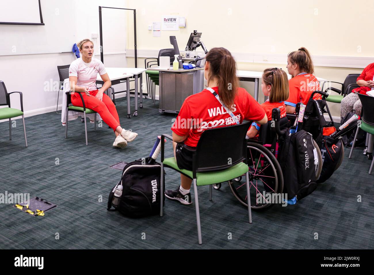 Emma Reid, Absolventin der Judo-Goldmedaille in Birmingham 2022 und ...