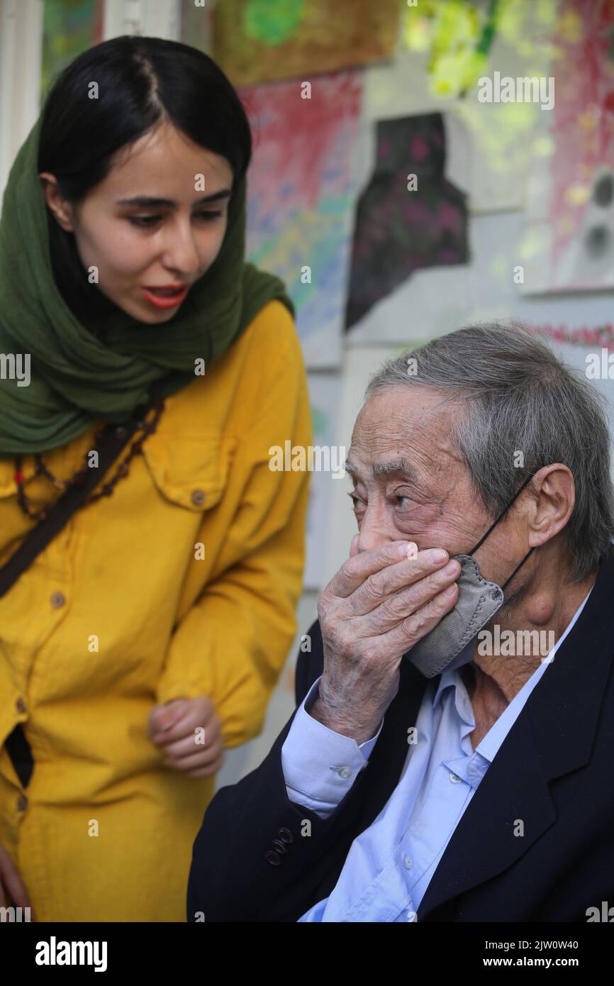 Teheran, Iraner. 2. September 2022. Der iranische Dichter, Schriftsteller, Drehbuchautor und ...