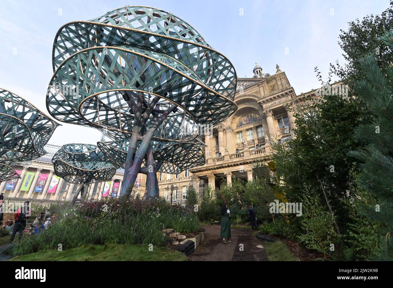 Victoria Square, Birmingham September 3. 2022 - die Polinations ...