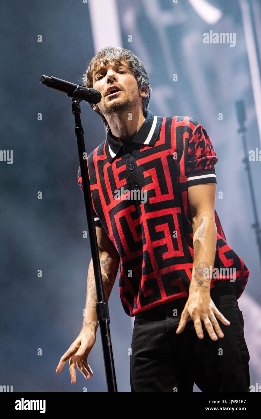 Mailand Italien. 03. September 2022. Der englische Singer-Songwriter ...