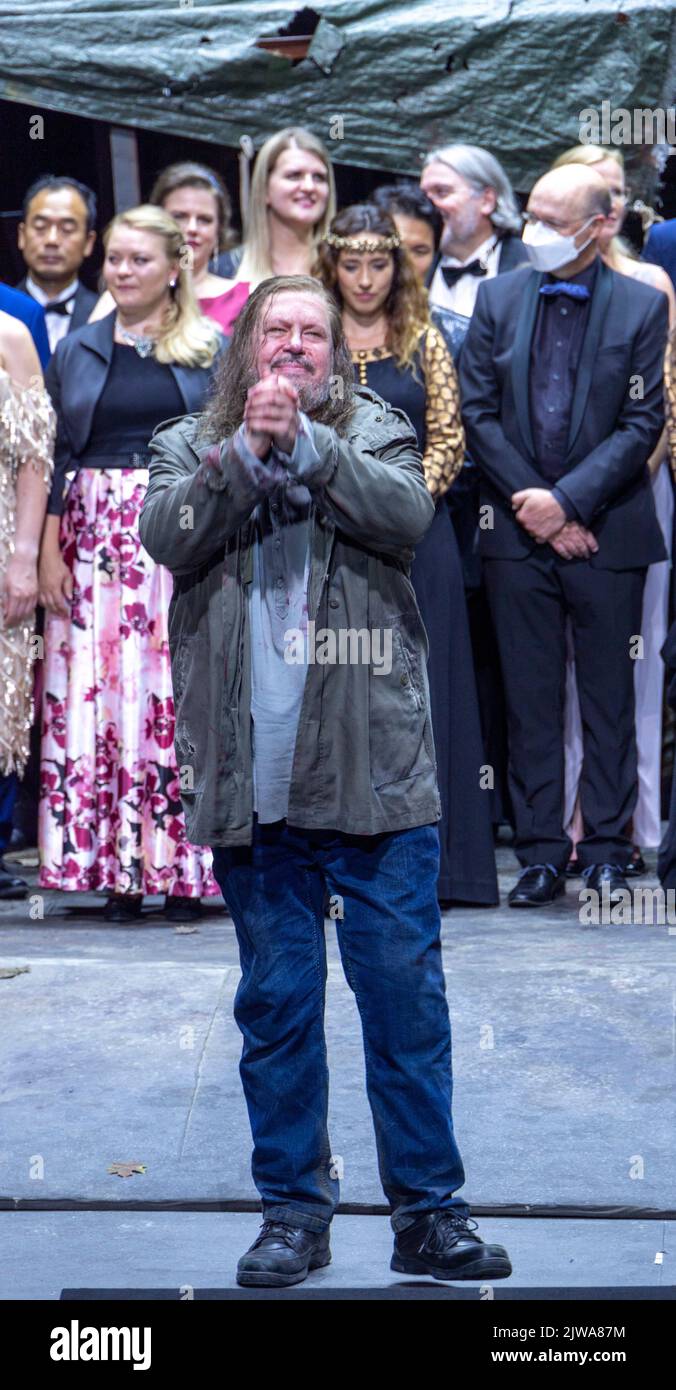 Stephen Gould, Vorhang auf bei Wagners Tannhauser, Bayreuther ...