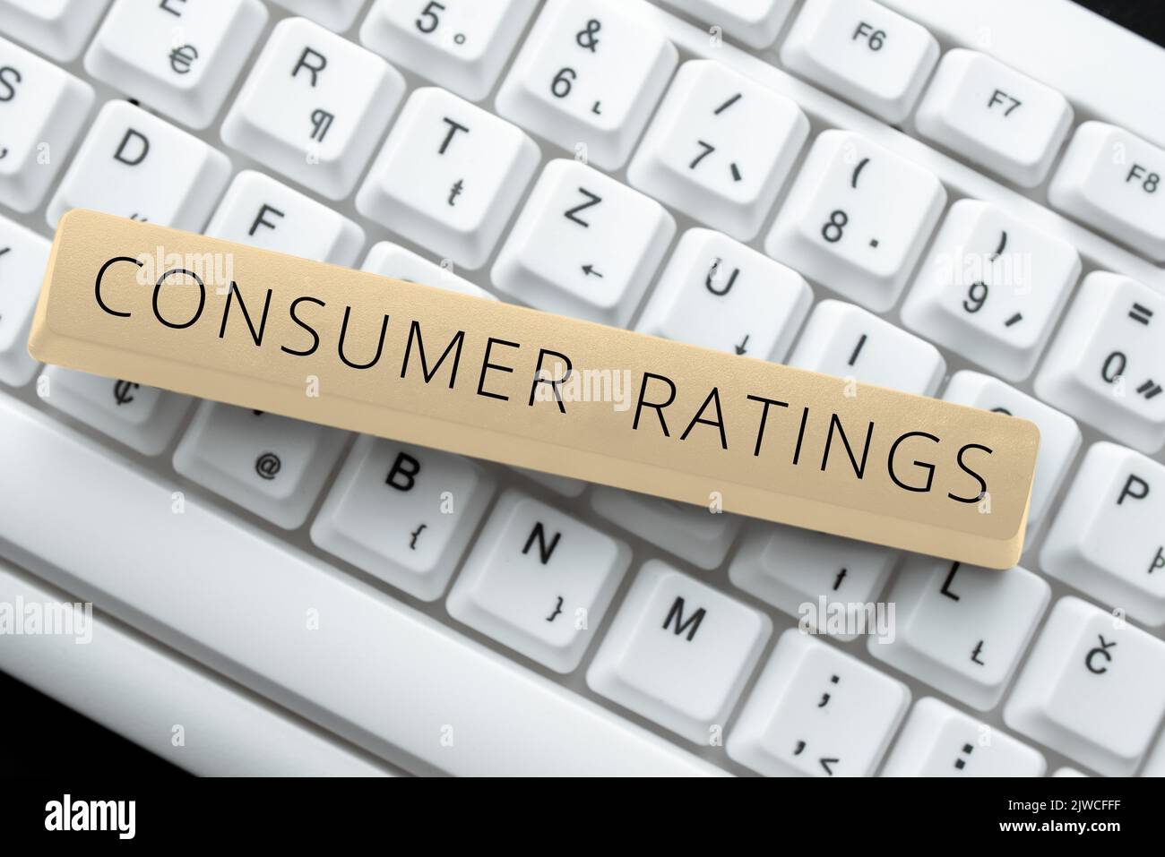 Hand schreiben Zeichen Verbraucher Bewertungen Feedback von Kunden nach ...