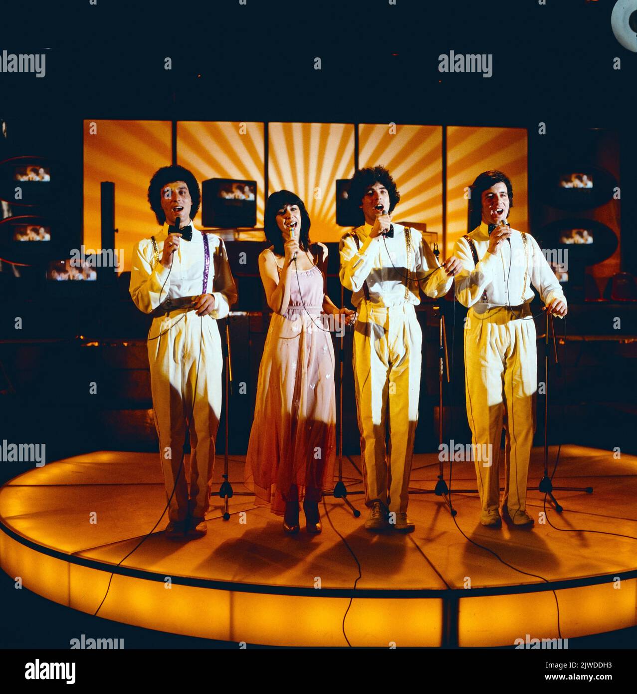 Disco, ZDF Musiksendung, Deutschland, 1979, Auftritt der israelischen ...