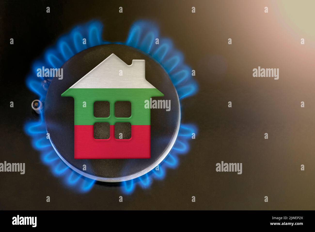 Gaskrise. Steigende Versorgungskosten in Bulgarien. Energiekrise ...