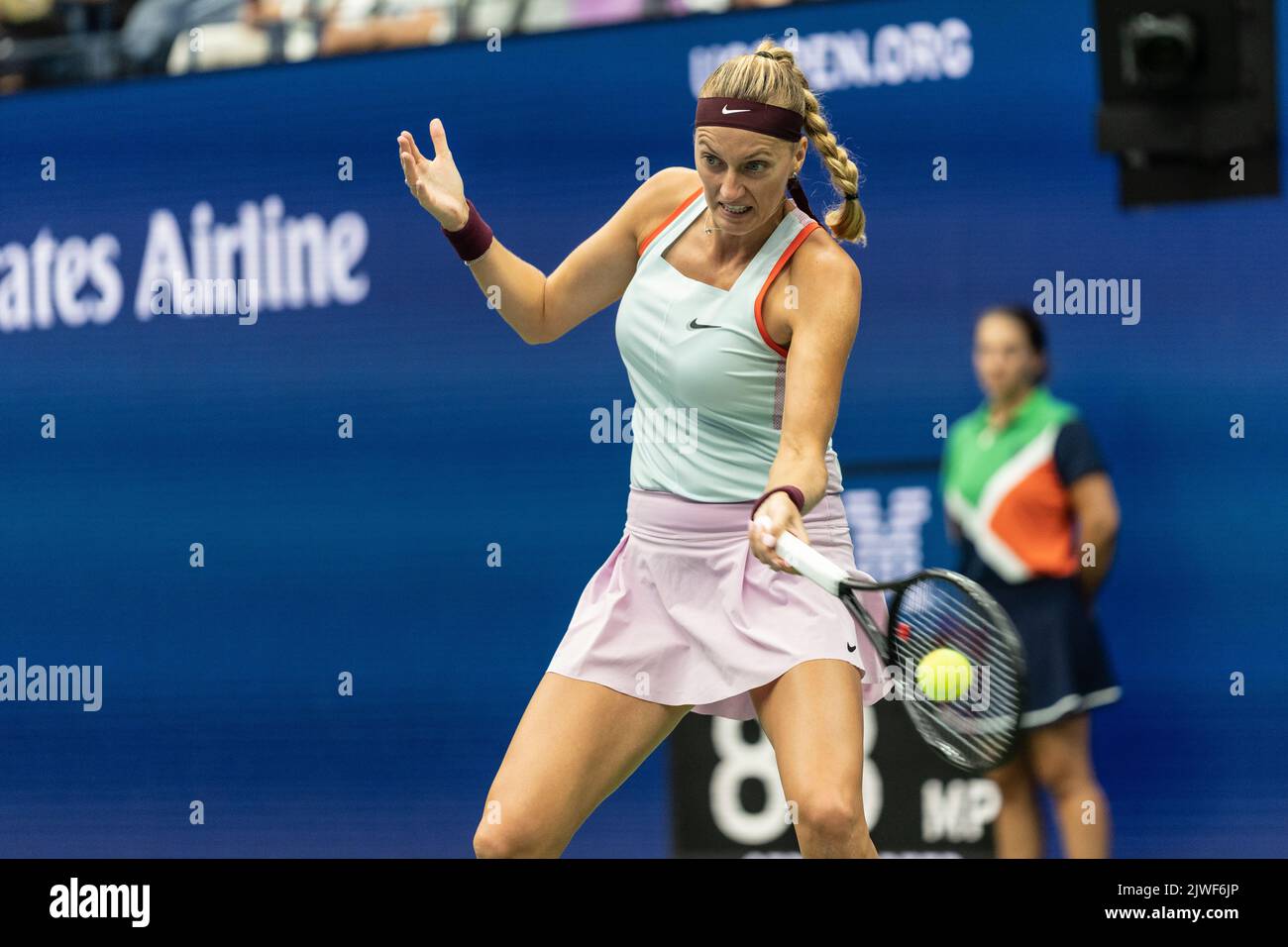 New York, NY - 5. September 2022: Petra Kvitova aus der Tschechischen ...