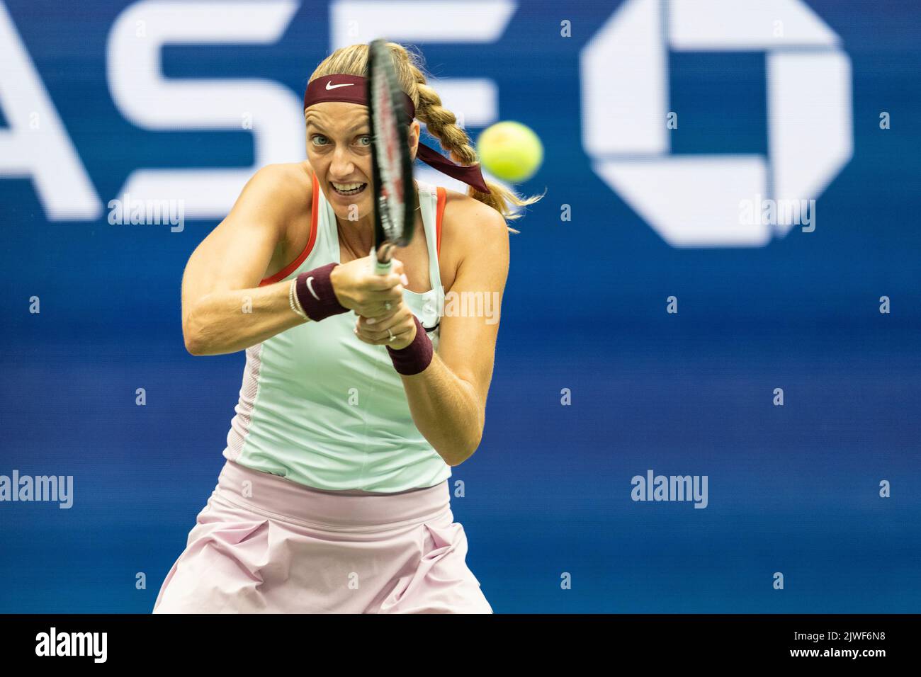 New York, NY - 5. September 2022: Petra Kvitova aus der Tschechischen ...
