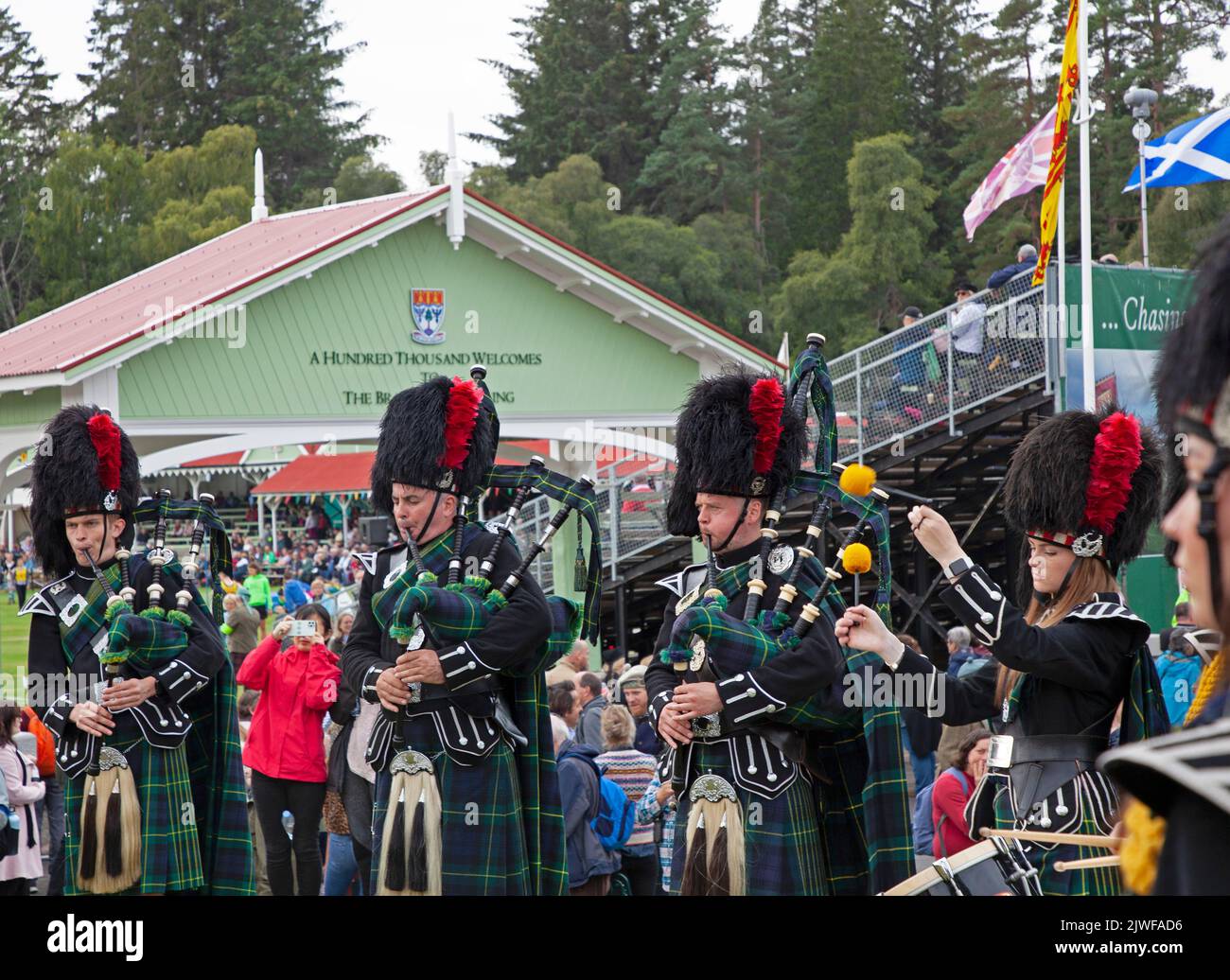 Braemar Royal Highland Gathering 2022. 3.. September 2022. Braemar, Aberdeenshire, Schottland ...