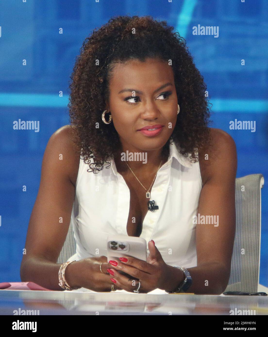 05. September 2022 Janai Norman, am Set von Good Morning America in New ...