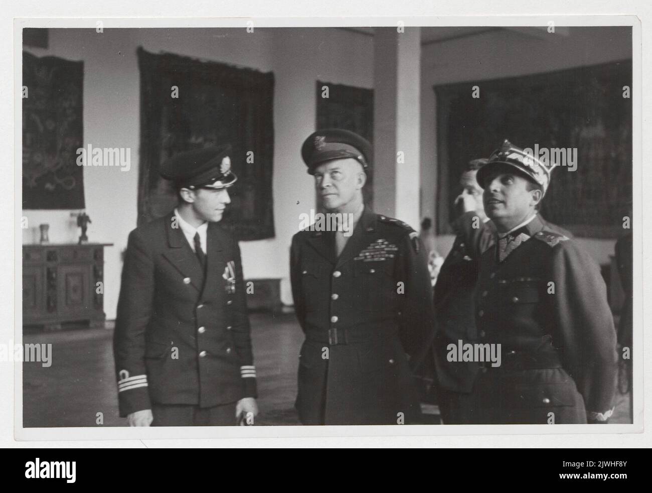 Nationalmuseum von Warschau. General Dwight David Eisenhower ...
