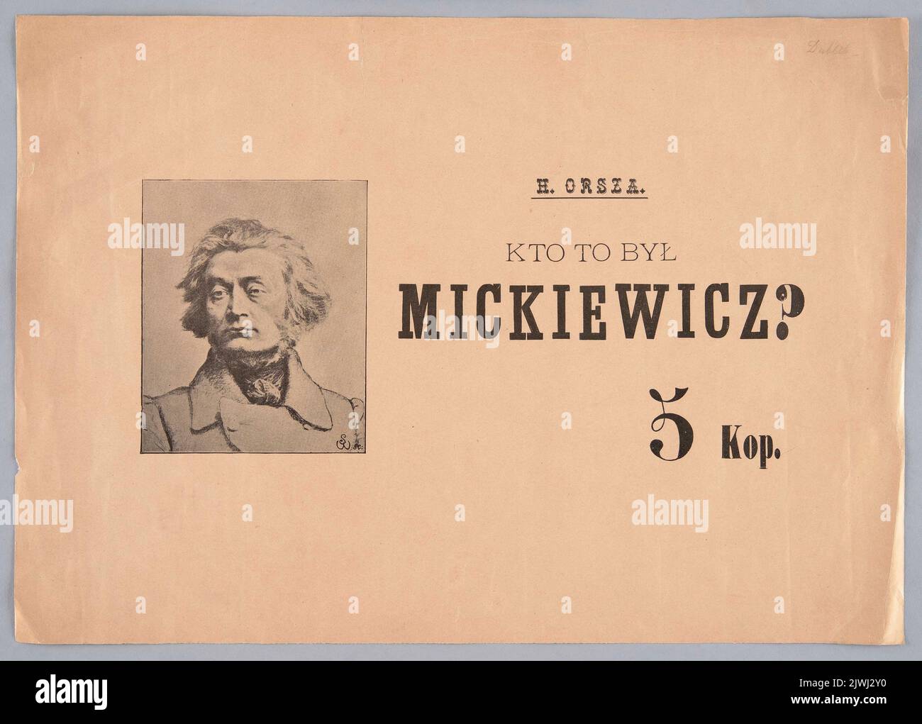 Souvenirs von mickiewicz -Fotos und -Bildmaterial in hoher Auflösung ...