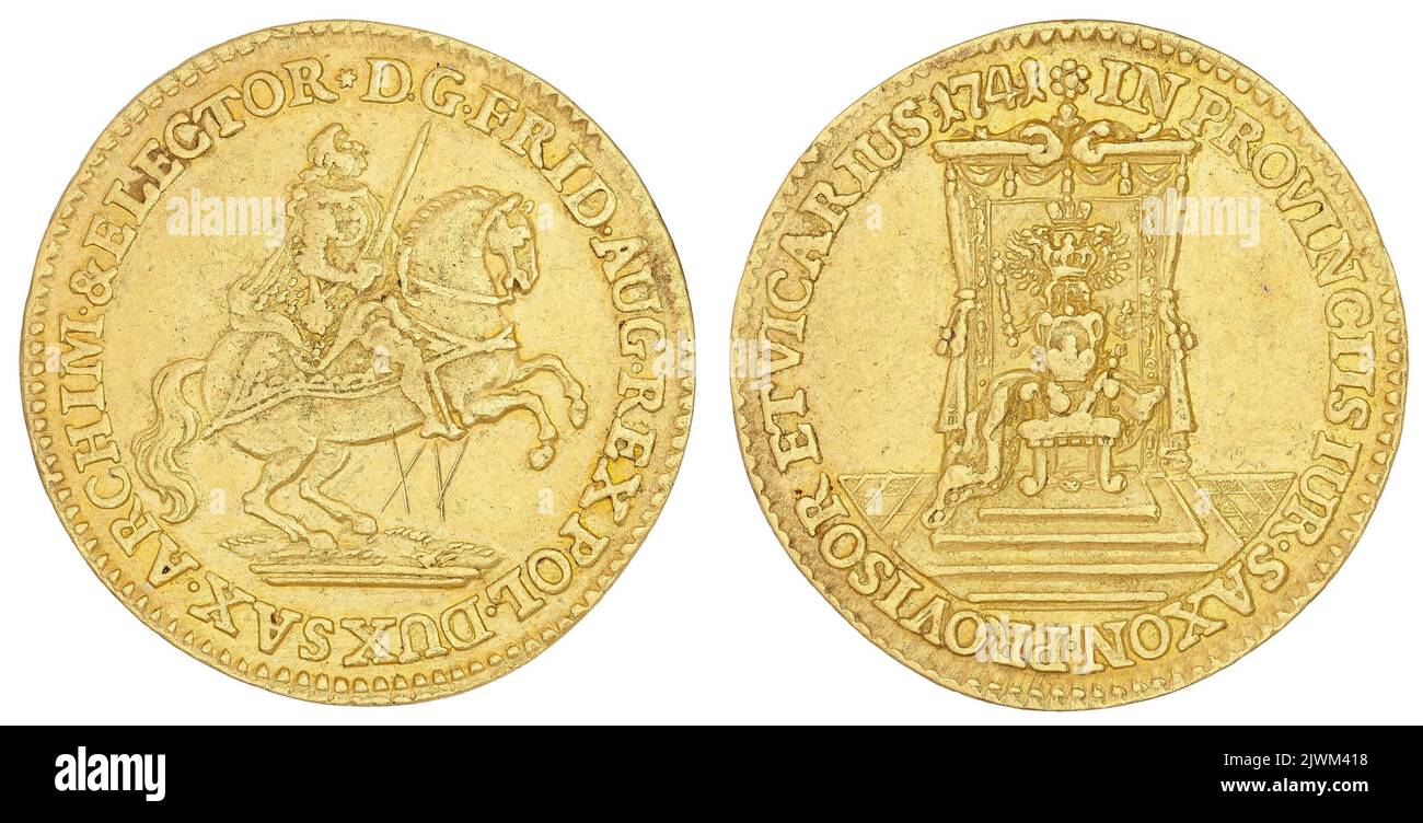 Vicariat dukat. August III SAS (Król polski ; 1733-1763), Herrscher ...