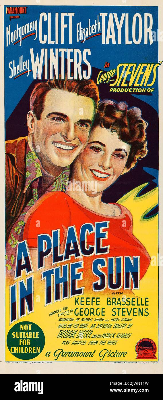 Ein ort in der sonne filmplakat -Fotos und -Bildmaterial in hoher ...
