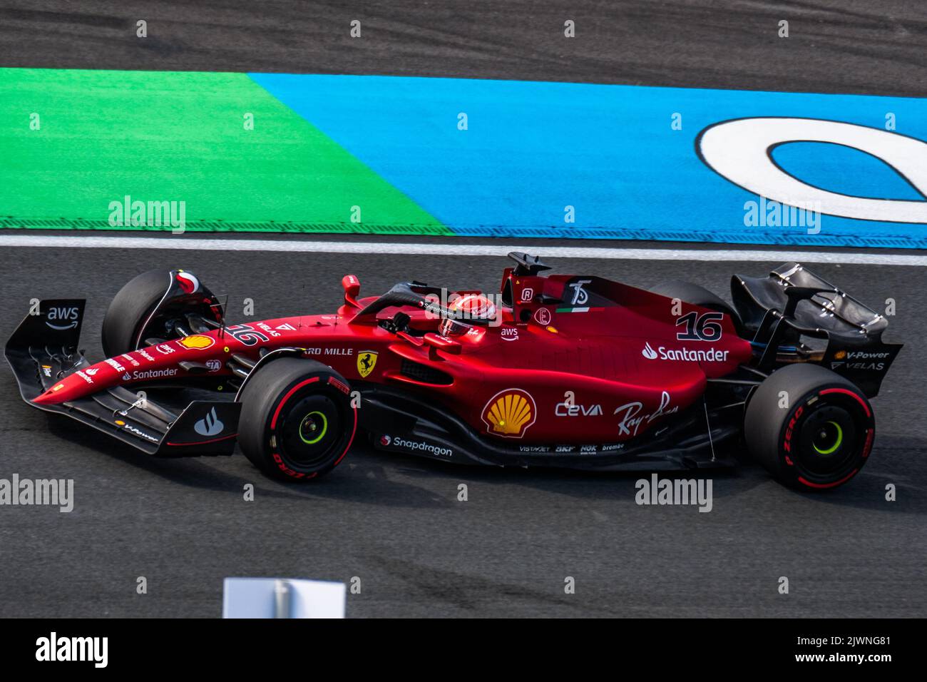 ZANDVOORT, Niederlande, 02. SEPTEMBER 2022; #16, Charles LECLERC, MCO, Team Scuderia Ferrari, F1 ...