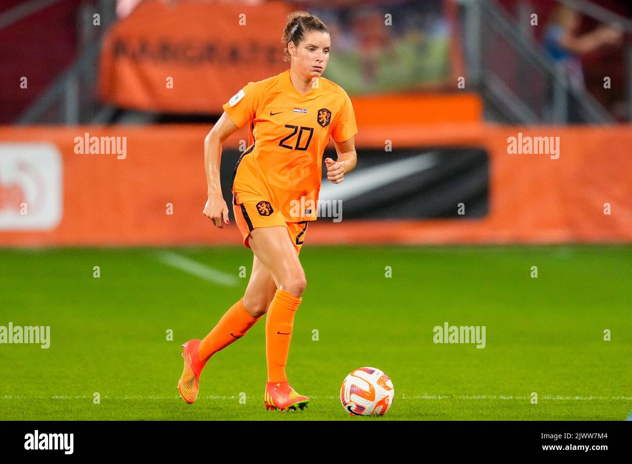 UTRECHT, NIEDERLANDE - 6. SEPTEMBER: Dominique Janssen aus den ...