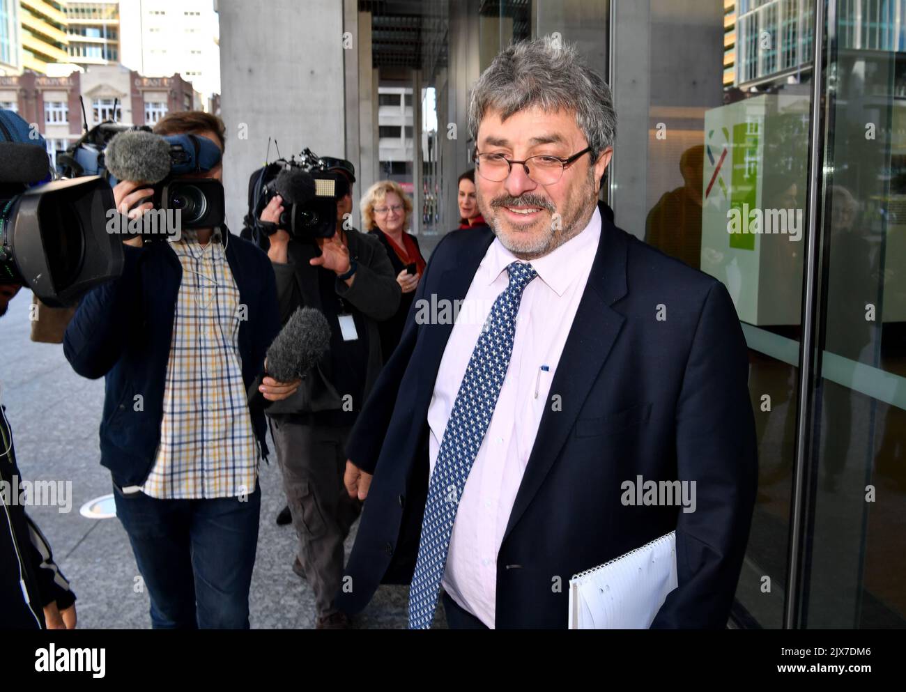 Sam Di Carlo, Rechtsanwalt aus Brisbane, verlässt am Mittwoch, den 2 ...