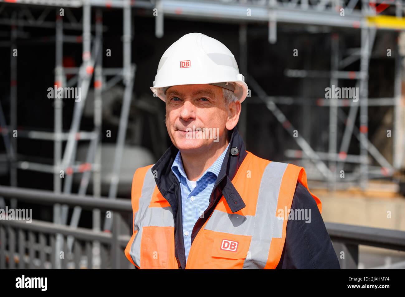 Hamburg, Deutschland. 07. September 2022. Axel Boß, Bauleiter und ...