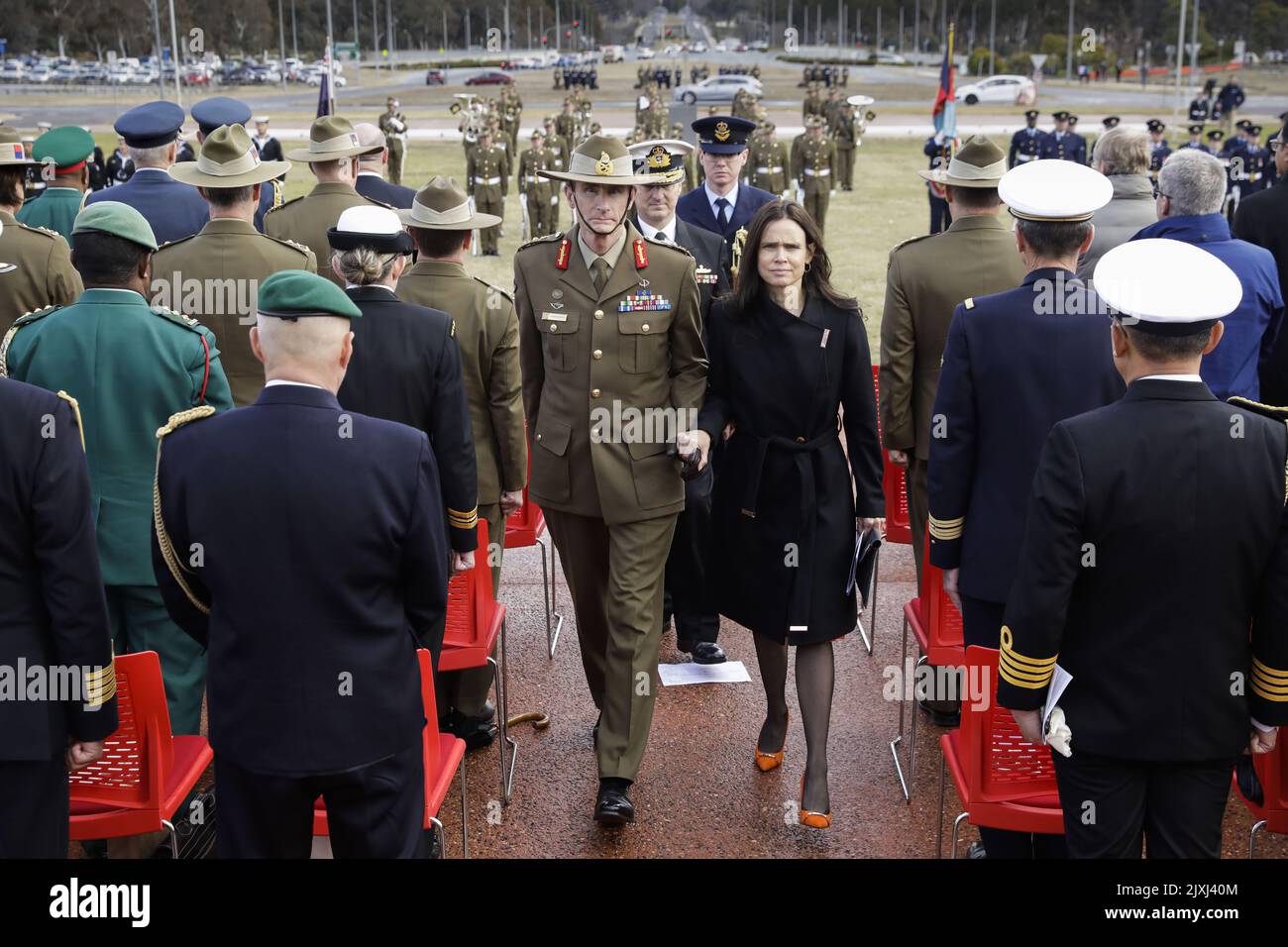 Der neue Chef der Verteidigungsstreitkräfte, General Angus Campbell ...