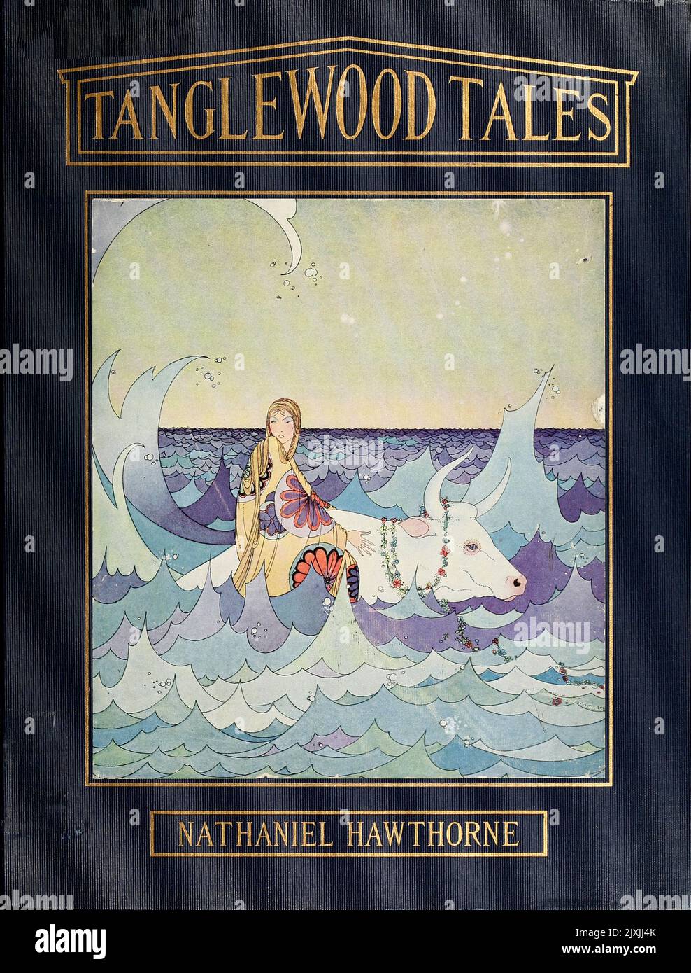 Titelbild aus dem Buch ' Tanglewood Tales ' von Nathaniel Hawthorne ...
