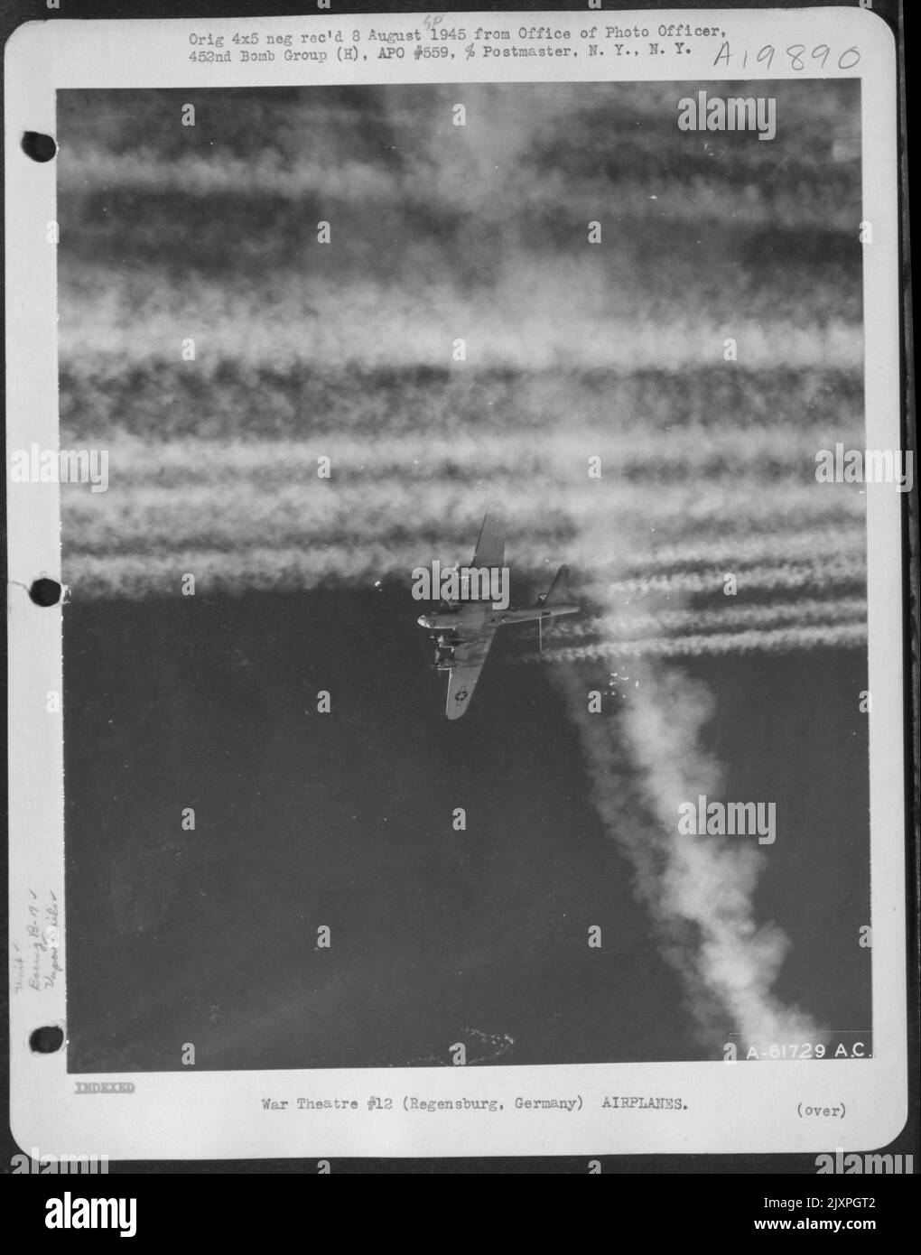Boeing B-17 Flying Fortresses of the 452Nd Bomb Group Verlassen Sie ...