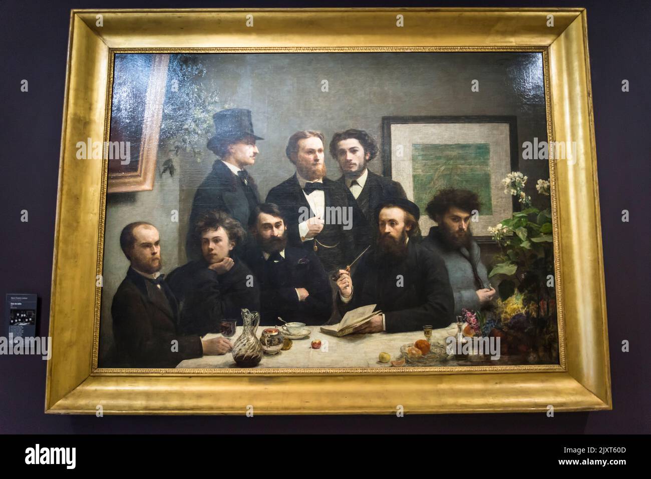 Das Gemälde „Table Corner“ von Henri Fantin-Latour zeigt berühmte ...