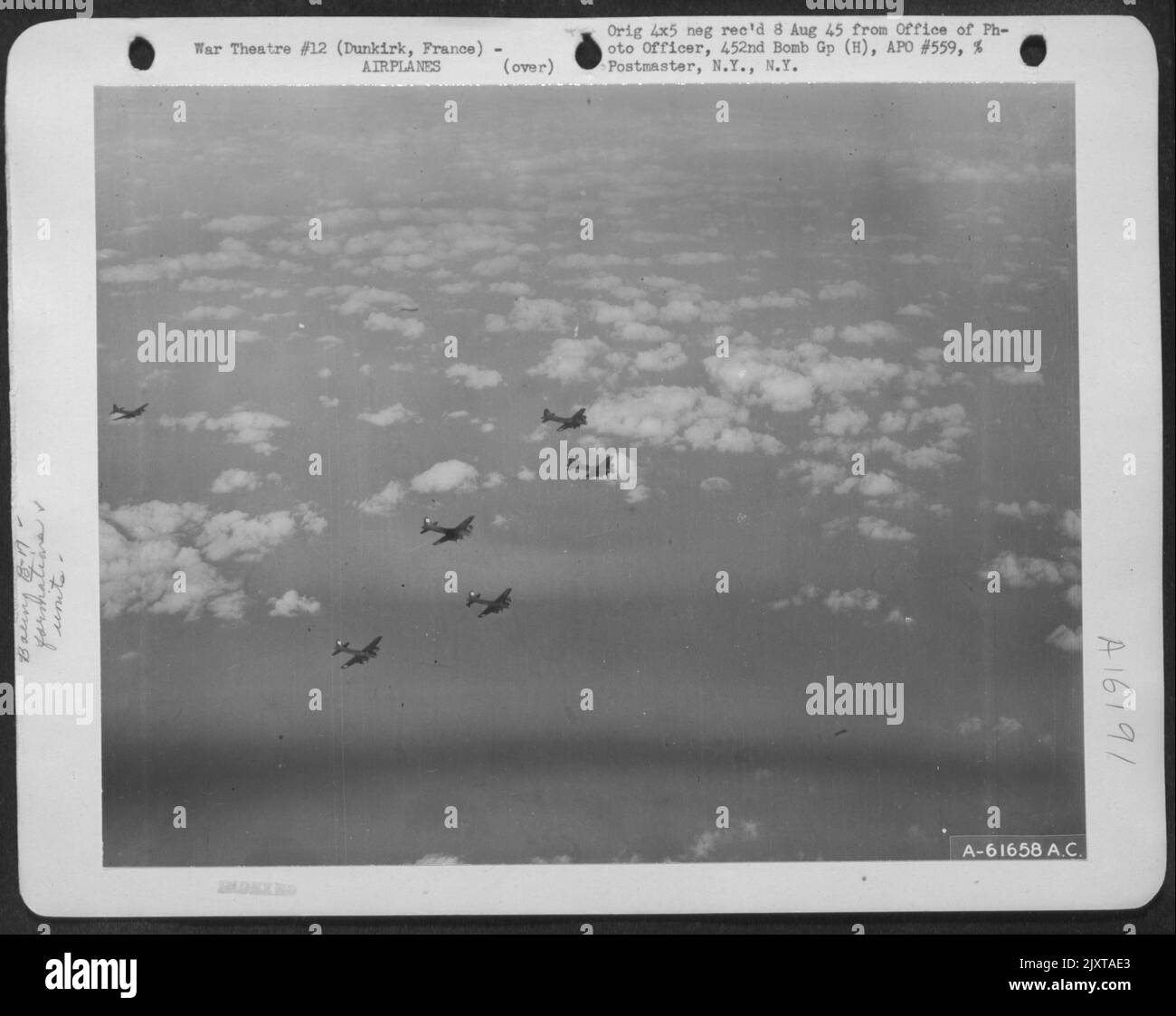 Festungen fahren wieder...Diese Formation der Boeing B-17 Flying ...