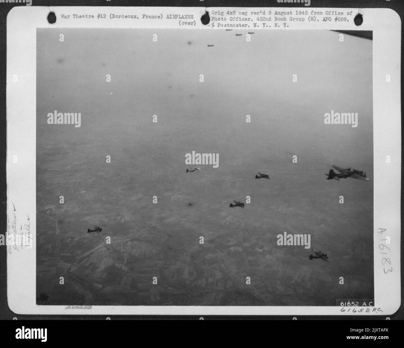 Festungen fahren wieder...Diese Formation der Boeing B-17 Flying ...