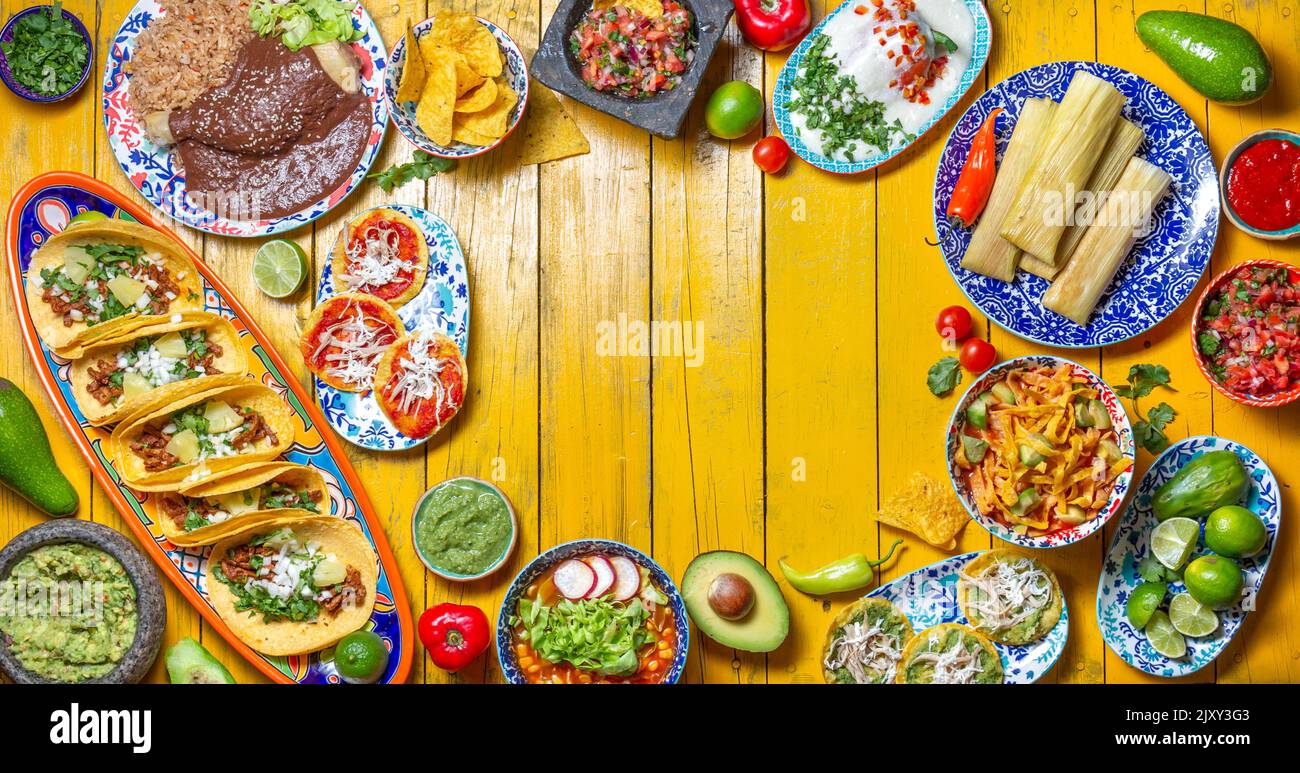 Mexikanische Festessen für den Unabhängigkeitstag - independencia ...