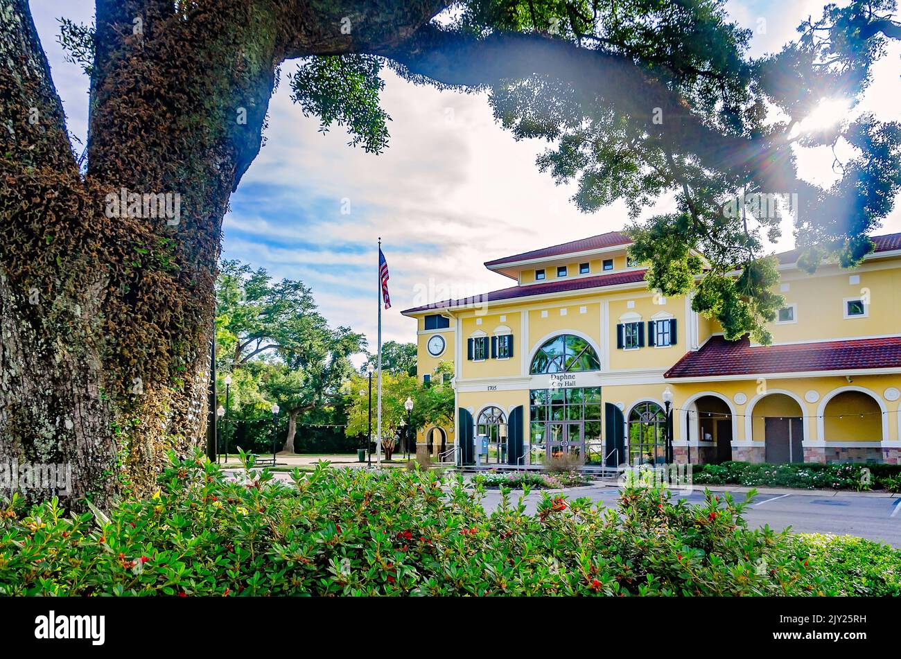 Das Rathaus von Daphne ist am 4. September 2022 in Daphne, Alabama ...