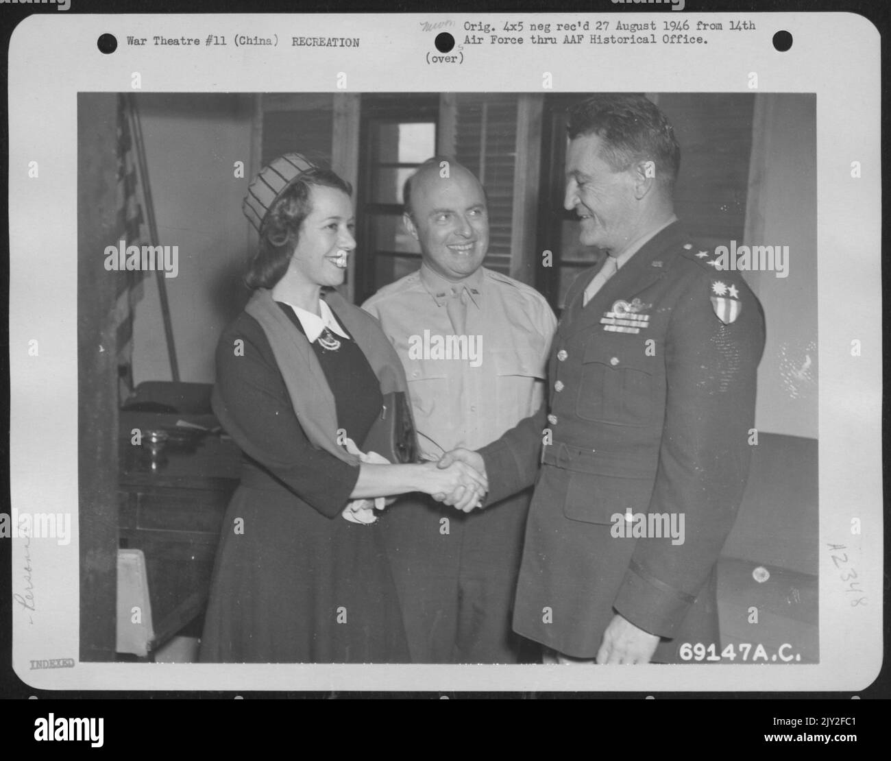 „Ich werde Sie im Opernhaus von Tokio sehen“, sagte Generalmajor Claire ...