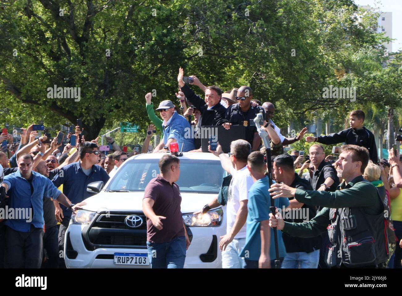 Rio de Janeiro, Rio de Janeiro, Brasilien. 7. September 2022. (INT) der ...