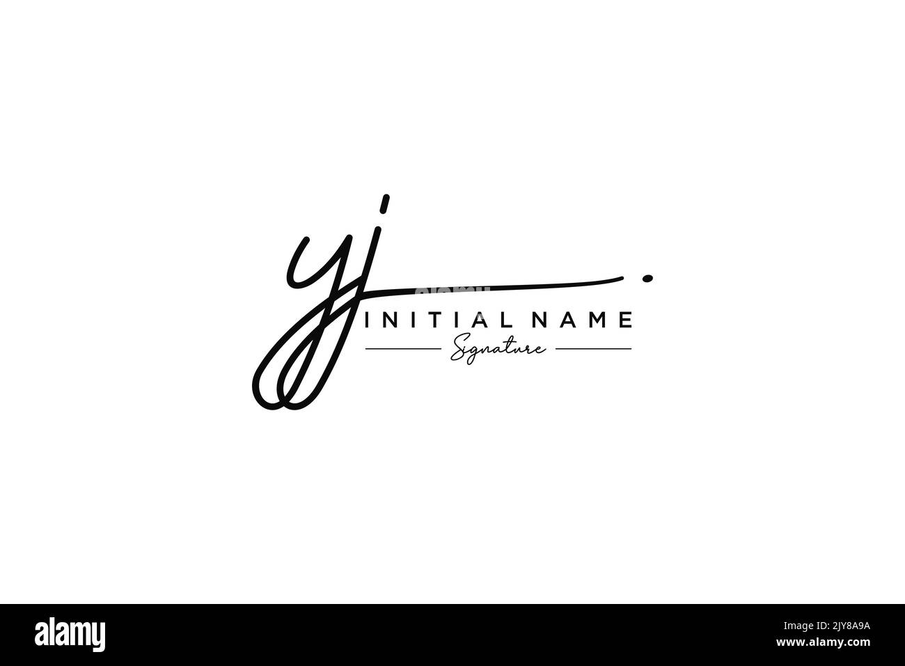 Yj symbol Stock-Vektorgrafiken kaufen - Alamy