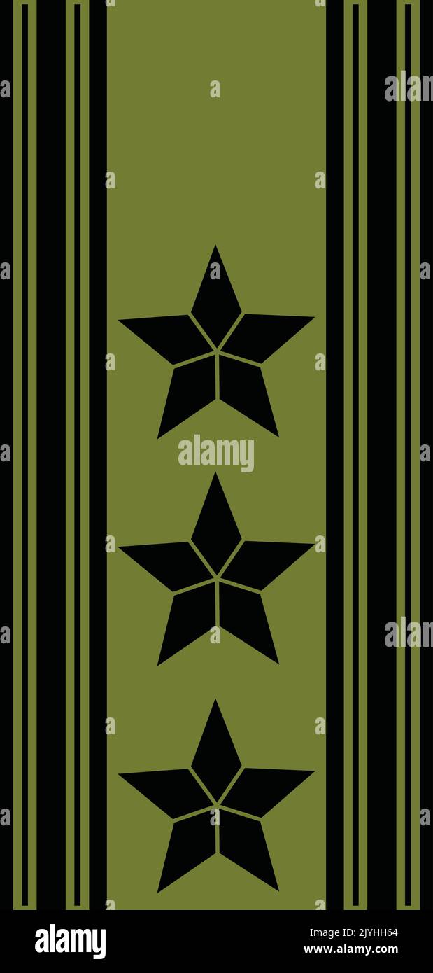 Militärischer rang Stock-Vektorgrafiken kaufen - Alamy