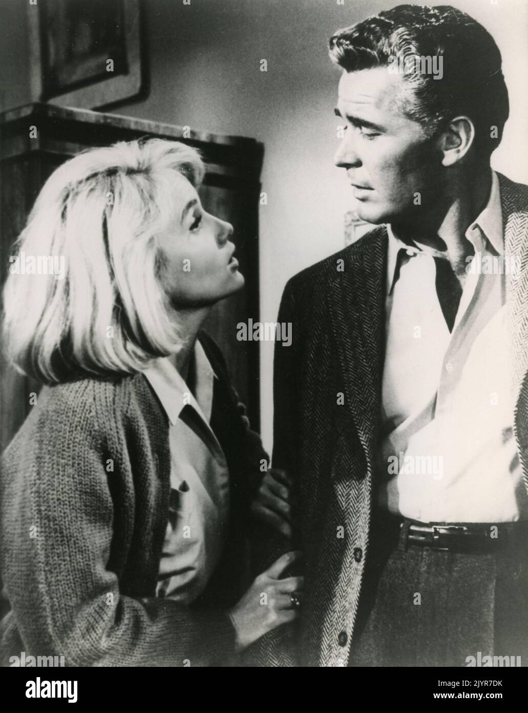 Die Schauspielerin Eva Marie Saint und der Schauspieler James Garner in ...