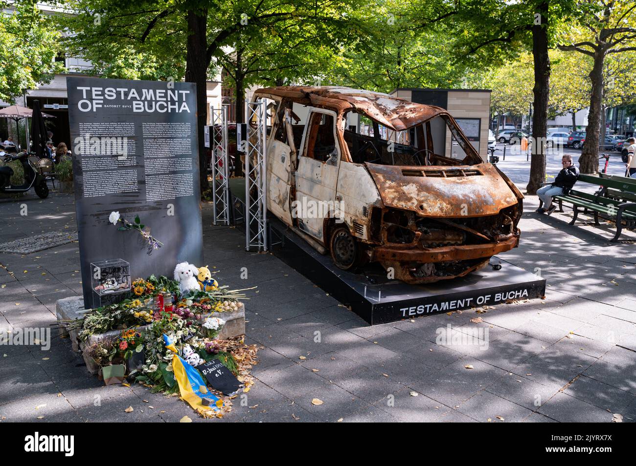 07.09.2022, Berlin, Deutschland, Europa - die Ausstellung 'Testament of ...