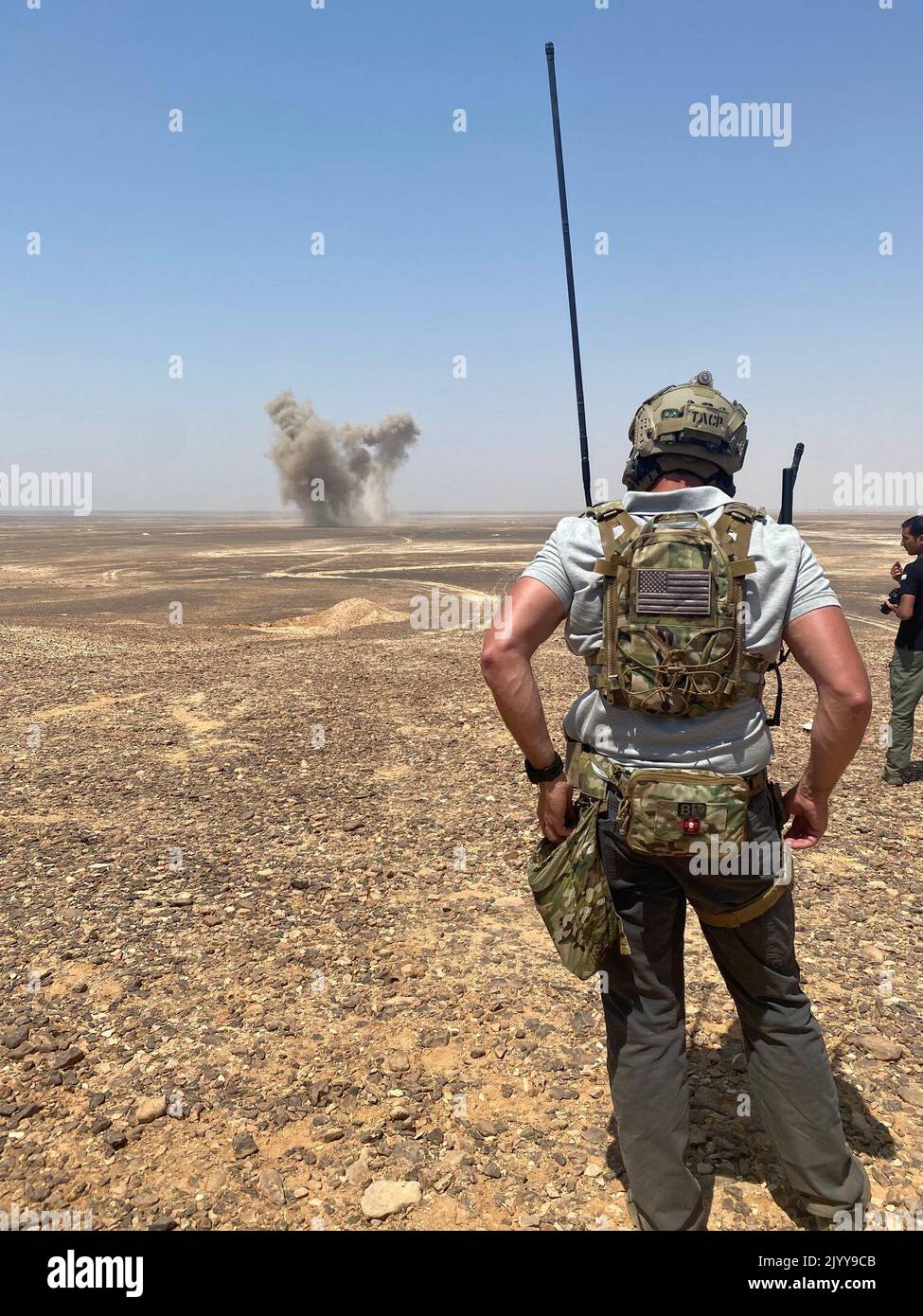 Spezialisten der Tactical Air Control Party (TACP) aus Jordanien, den ...