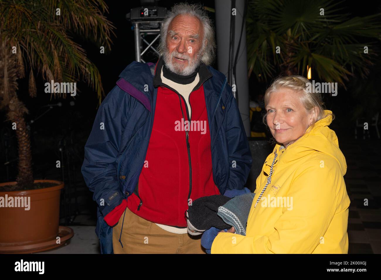 Achim Wolff mit Ehefrau Rita Feldmeier bei der Premiere des ...