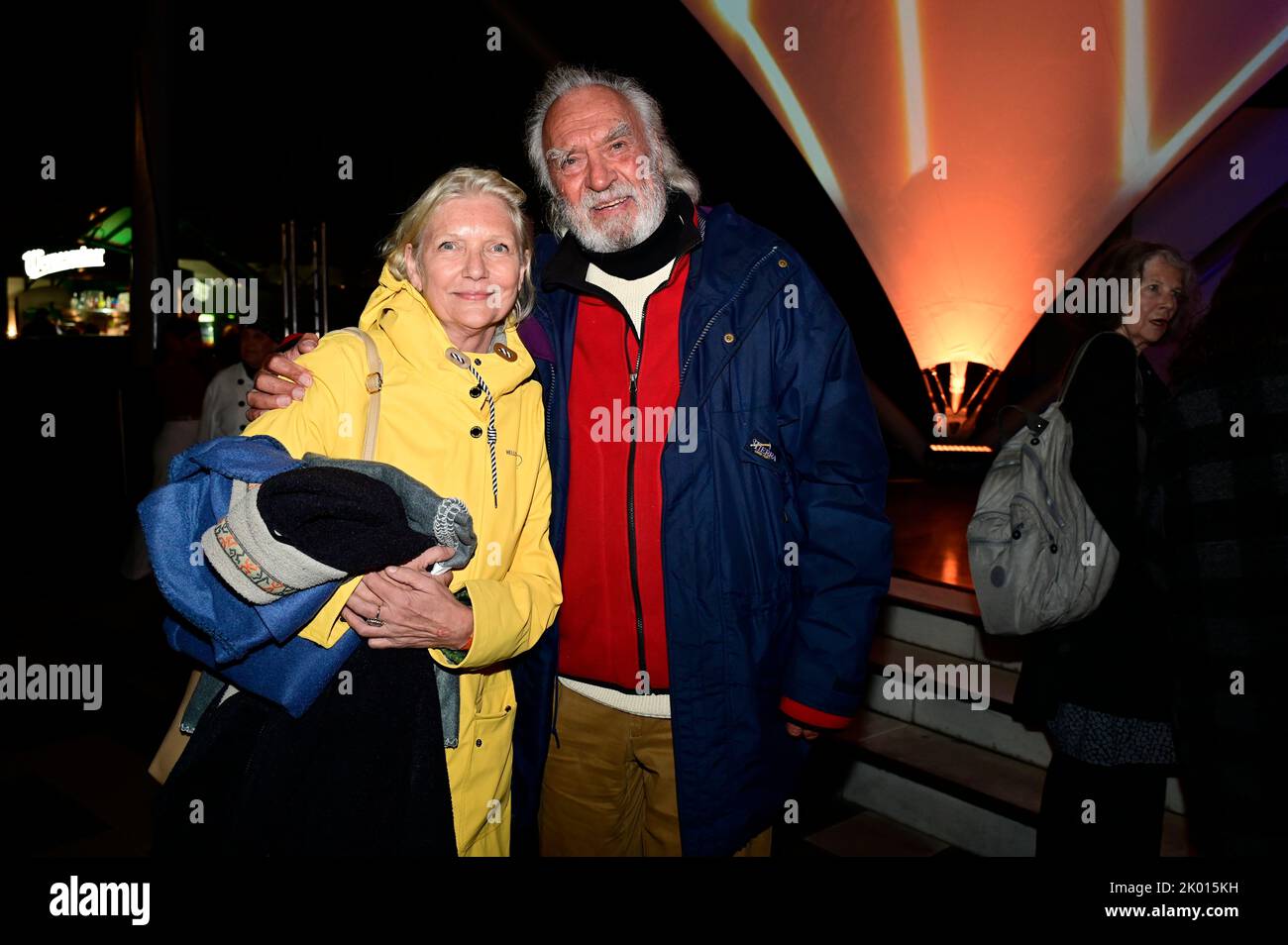 Achim Wolff mit Ehefrau Rita Feldmeier bei der Premiere des ...