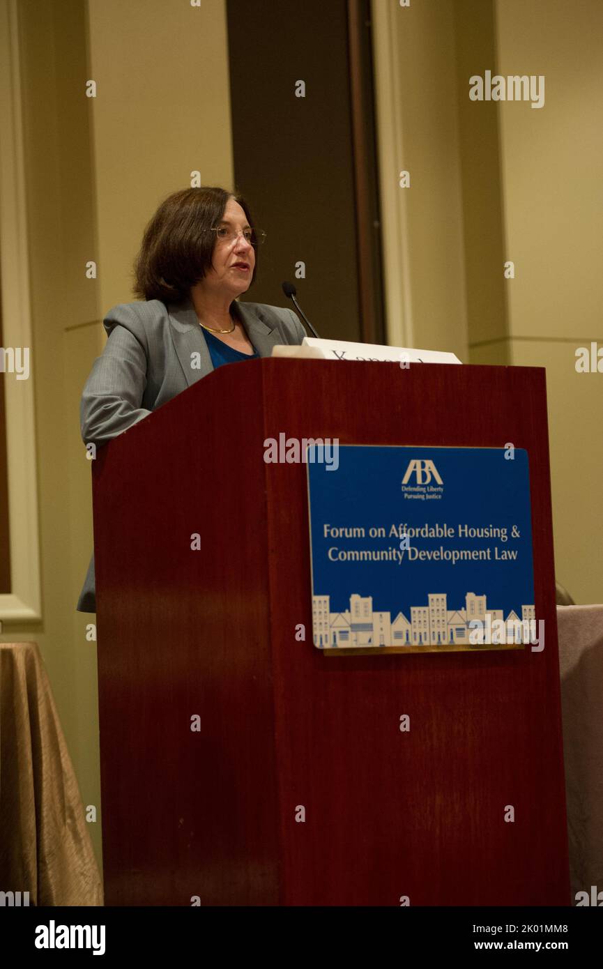 Das vom HUD-Büro der von der General Counsel-American Bar Association ...